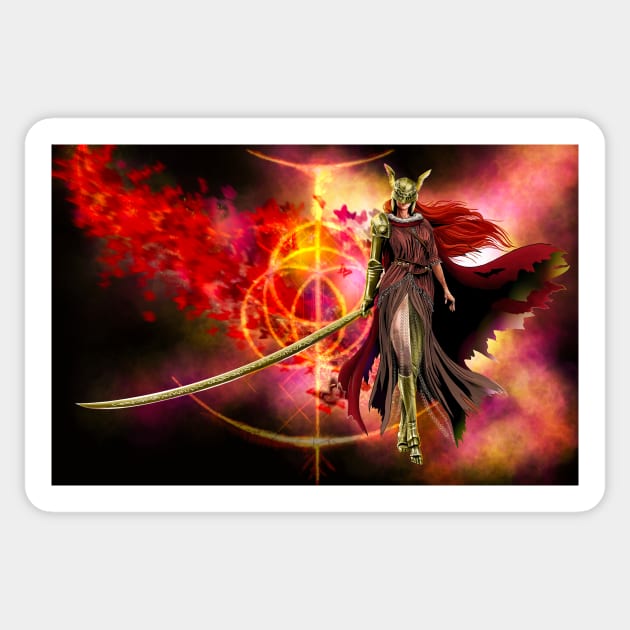 Goddess of Rot - Malenia - Sticker | TeePublic