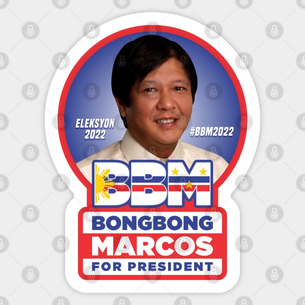BBM BONGBONG MARCOS FOR PRESIDENT V2 ELECTION 2022 - Bbm - Sticker ...