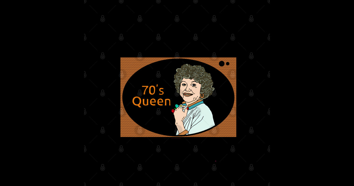 70's Queen, Mrs. Roper - Mrs Roper - Sticker | TeePublic