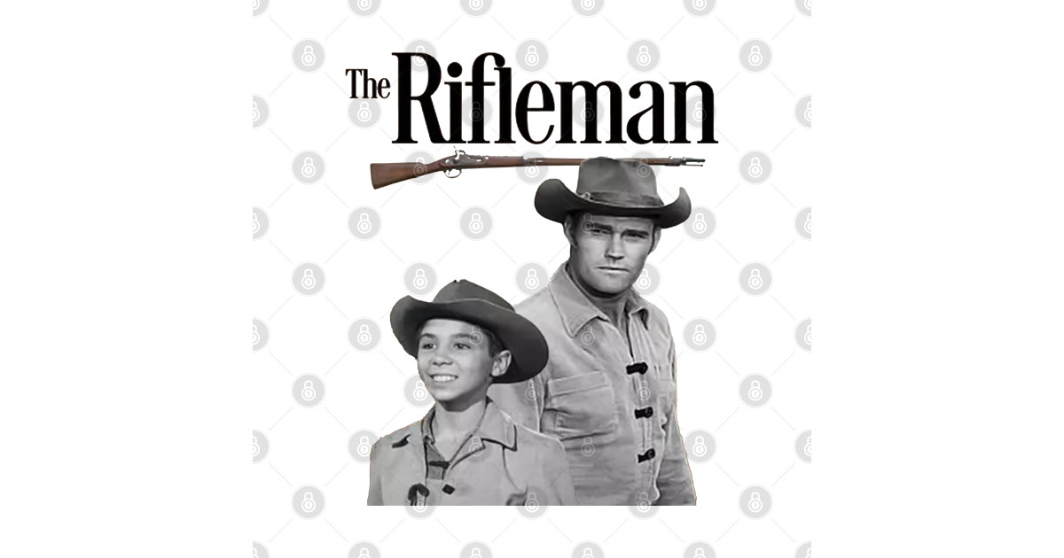 The Rifleman Old Movie - Movies Tv - T-Shirt | TeePublic