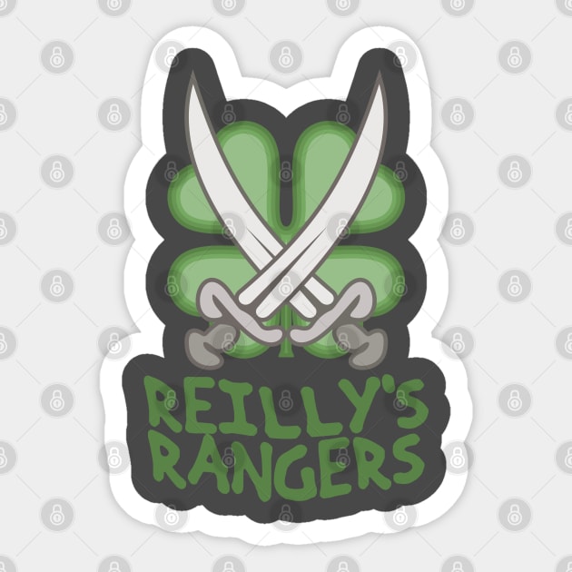 Reilly's Rangers - Fallout - Sticker | TeePublic