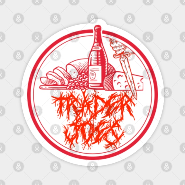 Metal Trader Joe's Logo - Trader Joes - Magnet | TeePublic