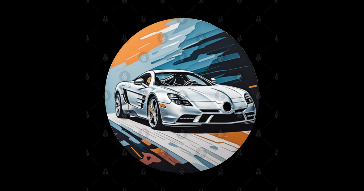 Mercedes SLR McLaren pastel colours design - Mercedes Slr Maclean ...