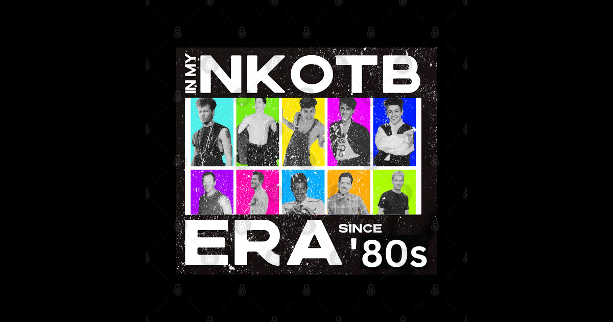 NKOTB Retro Vintage 80S - Nkotb - Sticker | TeePublic