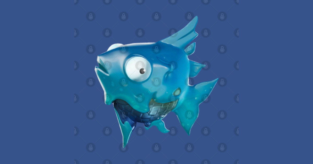Blue Slurpfish - Slurpfish - Fortnite - Fortnite - T-Shirt | TeePublic