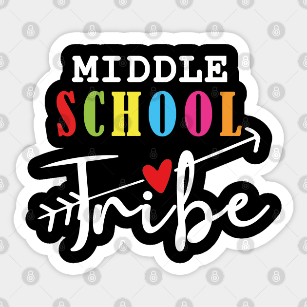 Middle school gifts for girls Boys - Middle School Teacher - Sticker ...