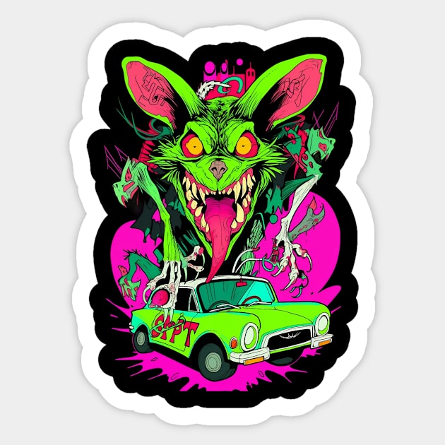 Rat Fink Design - Rat Fink - Sticker | TeePublic
