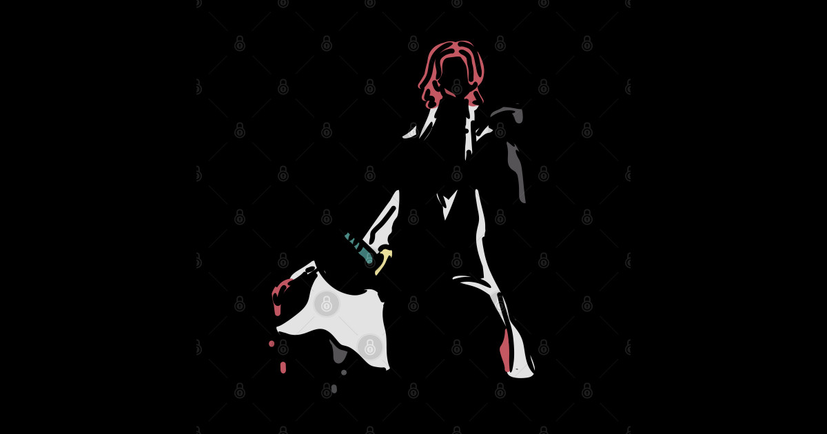 Shanks line art - Anime And Manga - T-Shirt | TeePublic