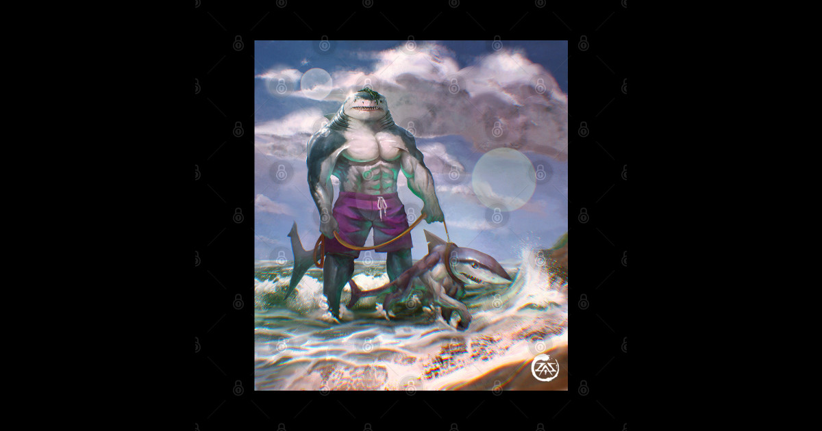 shark bro - Shark - Sticker | TeePublic