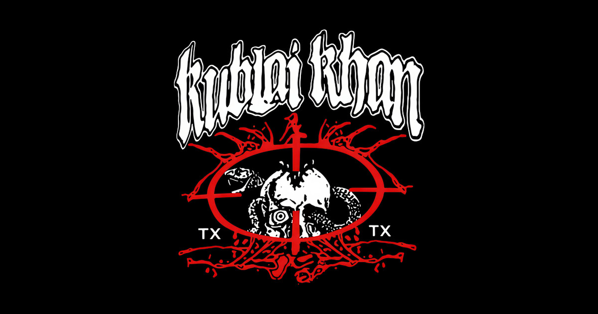 Kublai-on-khan-one-tx - Kublai Khan - Sticker | TeePublic