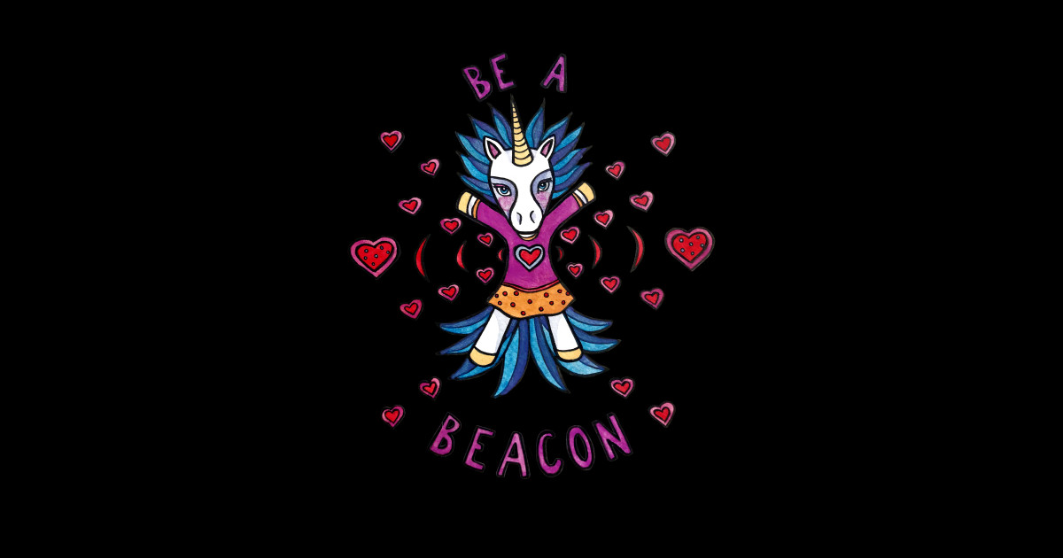 Be a Beacon - Unicorn - Animals of Inspiration series - Unicorn ...