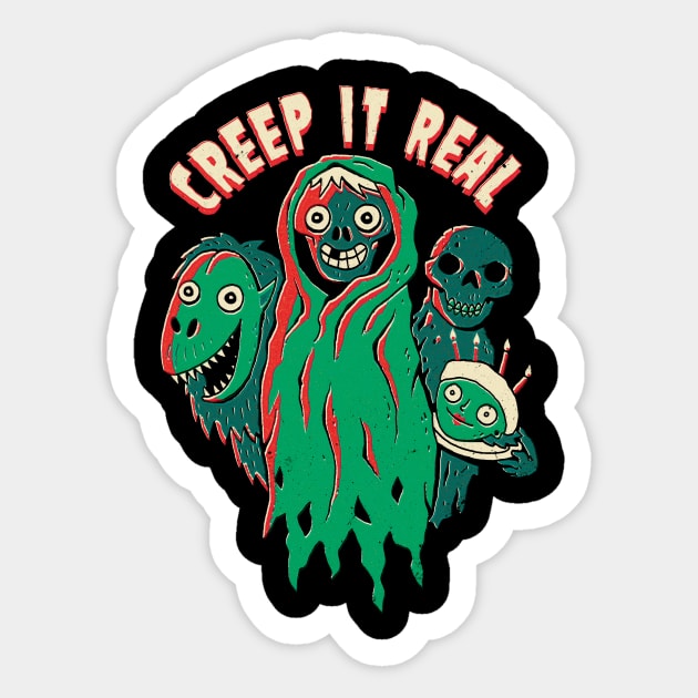 Monsters: Creep It Real - Monsters - Sticker | TeePublic