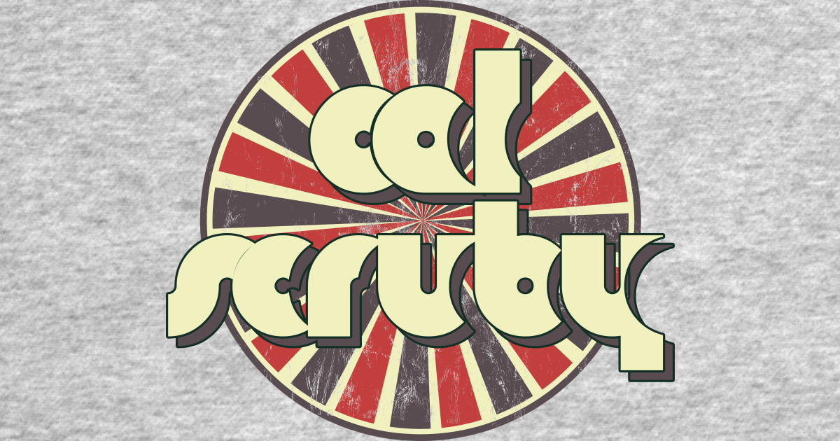 cal scruby // vintage style - Cal Scruby - T-Shirt | TeePublic