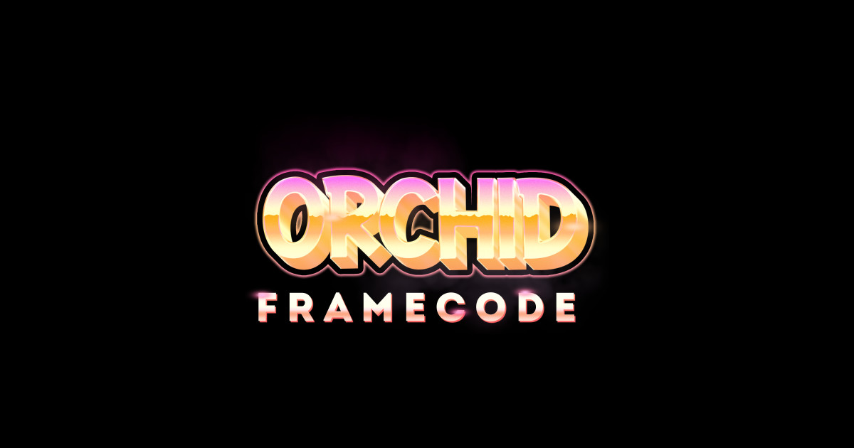 Orchid Framecode - Emoviolence Orchid - Sticker | TeePublic