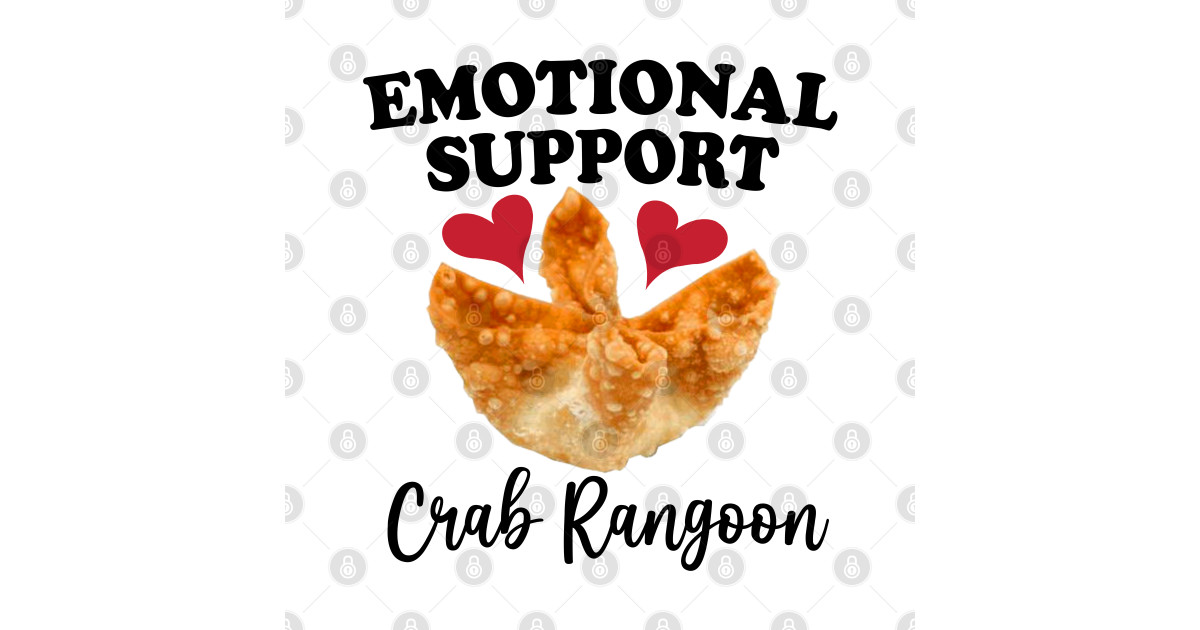 Crab Rangoon| Meme stickers, adult Shirt, stickers, self care stickers ...