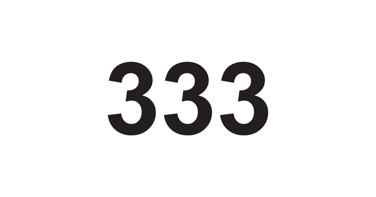Angel number 333 - Numerology - T-Shirt | TeePublic