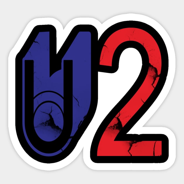 Irish rock band - U2 - Sticker | TeePublic
