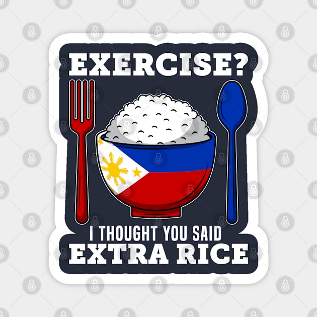 Exercise I Thought You Said Extra Rice Philippines gift idea present ...