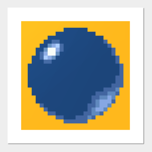 PNG Pixel art orb blue glass crystal ball - Pixel Art - Posters and Art ...