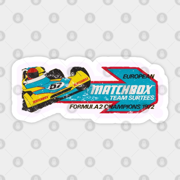 Matchbox Racing - Matchbox Racing - Sticker | TeePublic