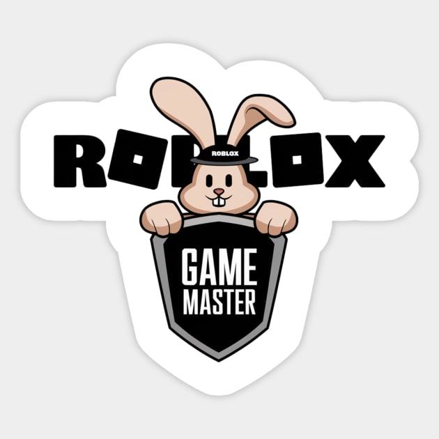 Roblox Rabbit Game Master - Roblox - Sticker | TeePublic