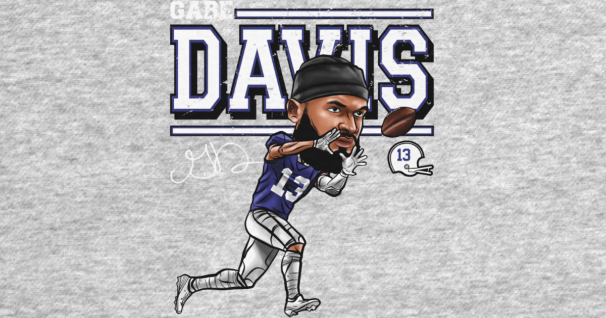 Gabriel Davis Buffalo Cartoon - Gabriel Davis - T-Shirt | TeePublic