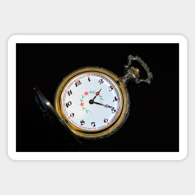 Watching Time - Time - Sticker | TeePublic