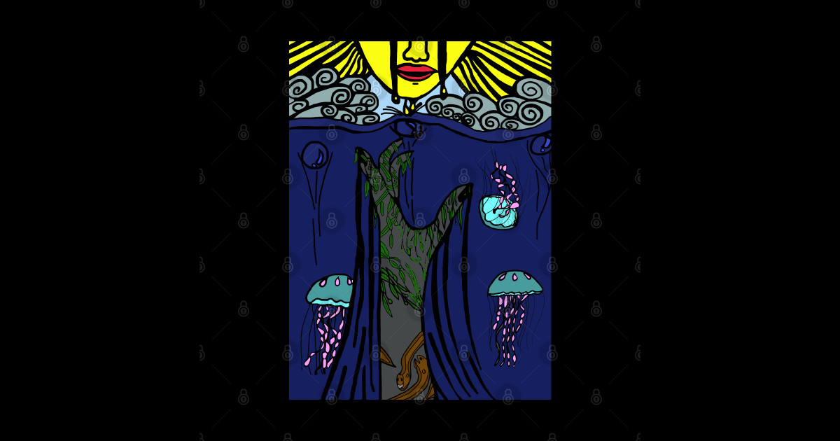 Sorrow in Color - Sorrow - Sticker | TeePublic