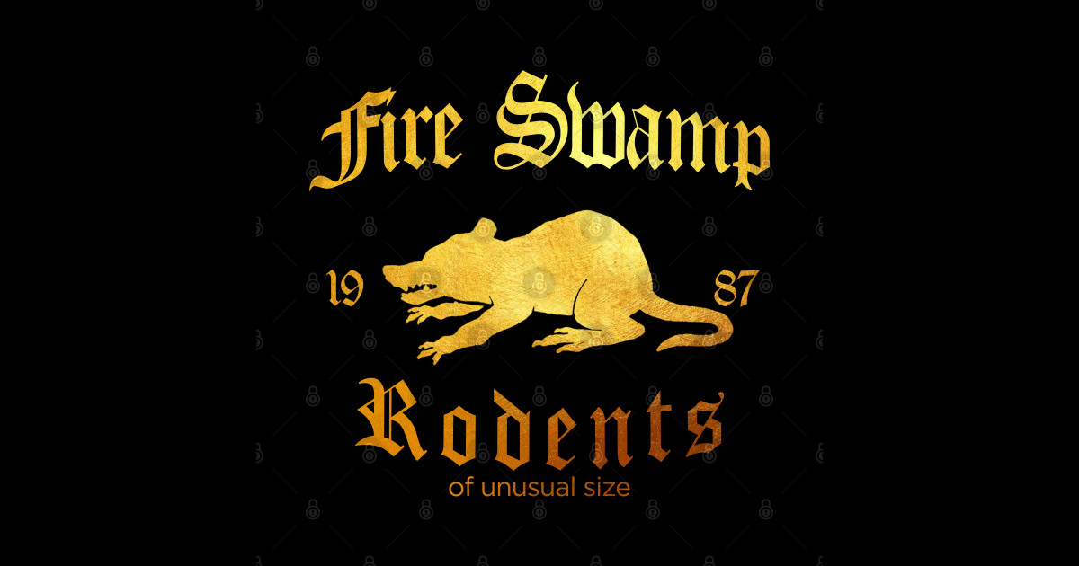 Princess Bride Fire Swamp Rodents - The Princess Bride - Sticker ...