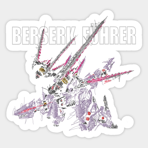Berserk fuhrer - Zoids - Sticker | TeePublic