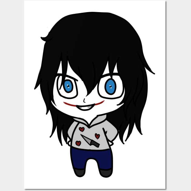 how to draw chibi jeff the killer
