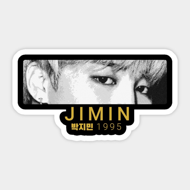 Park Jimin BTS - Kpop Merchandise - Sticker | TeePublic