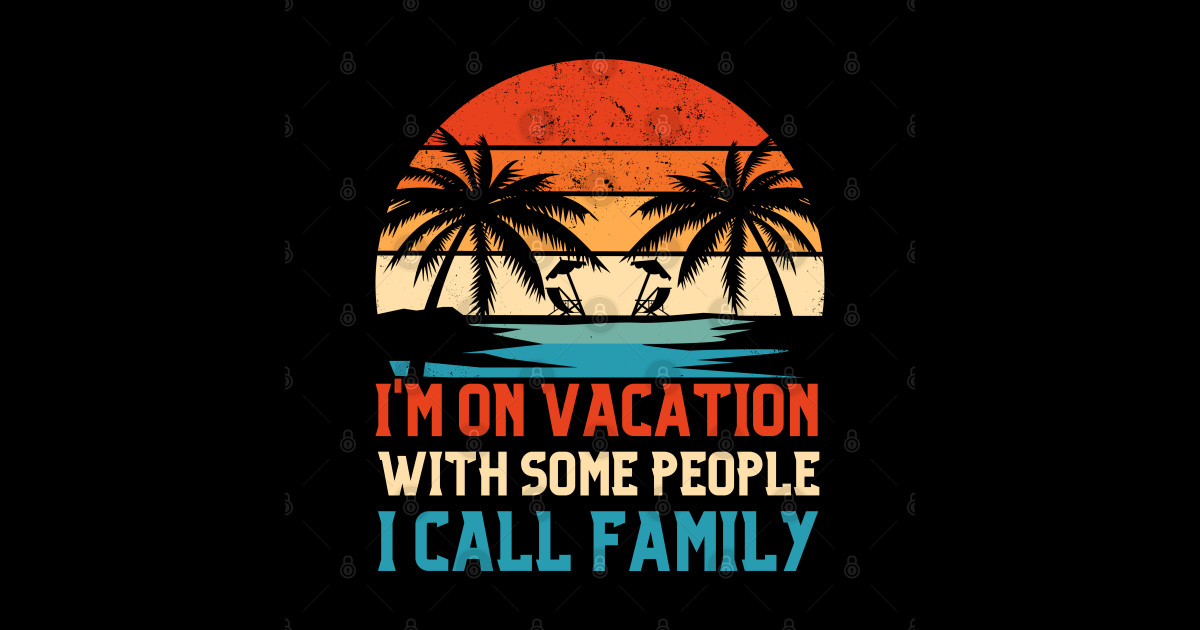 Funny Family Trip - Funny Family Trip - Sticker | TeePublic