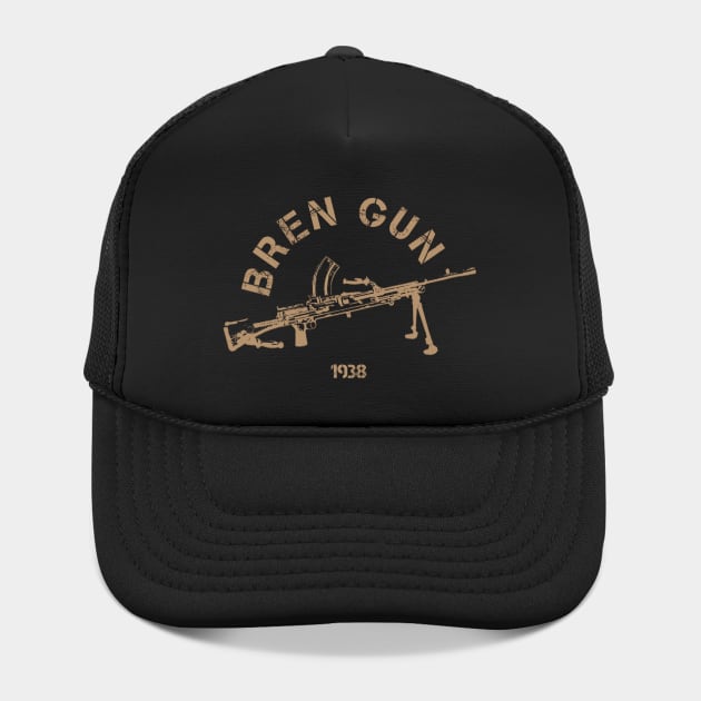 Bren Light Machine Gun | World War 2 Weapon - Machine Gun - Hat | TeePublic
