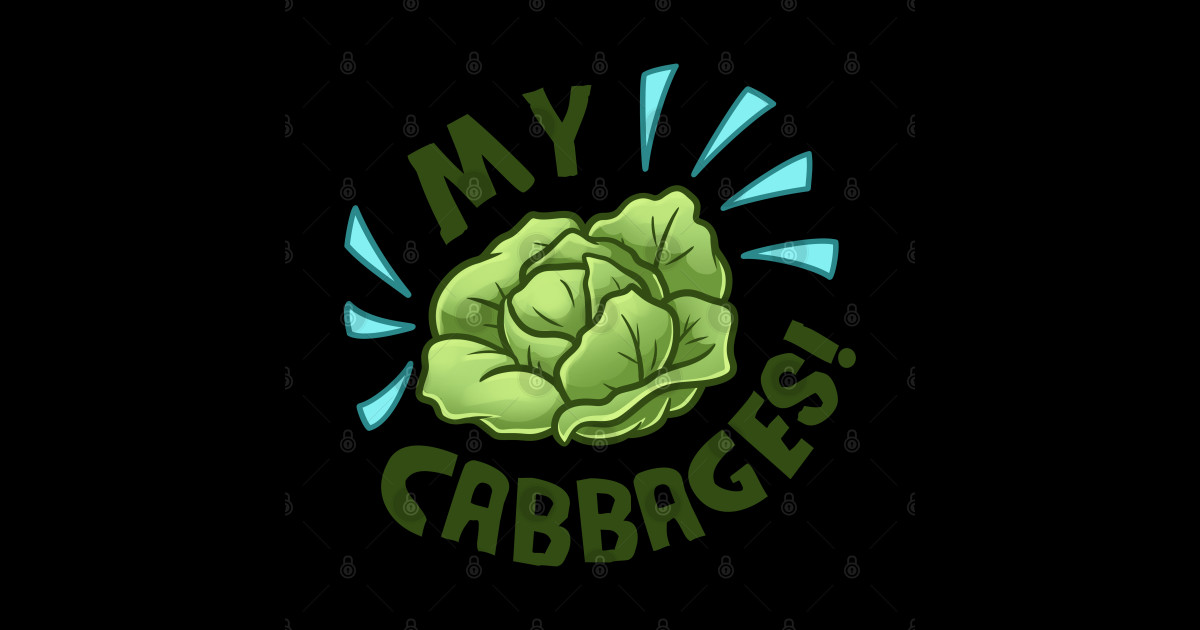 My Cabbages! - Avatar The Last Airbender - Sticker | TeePublic