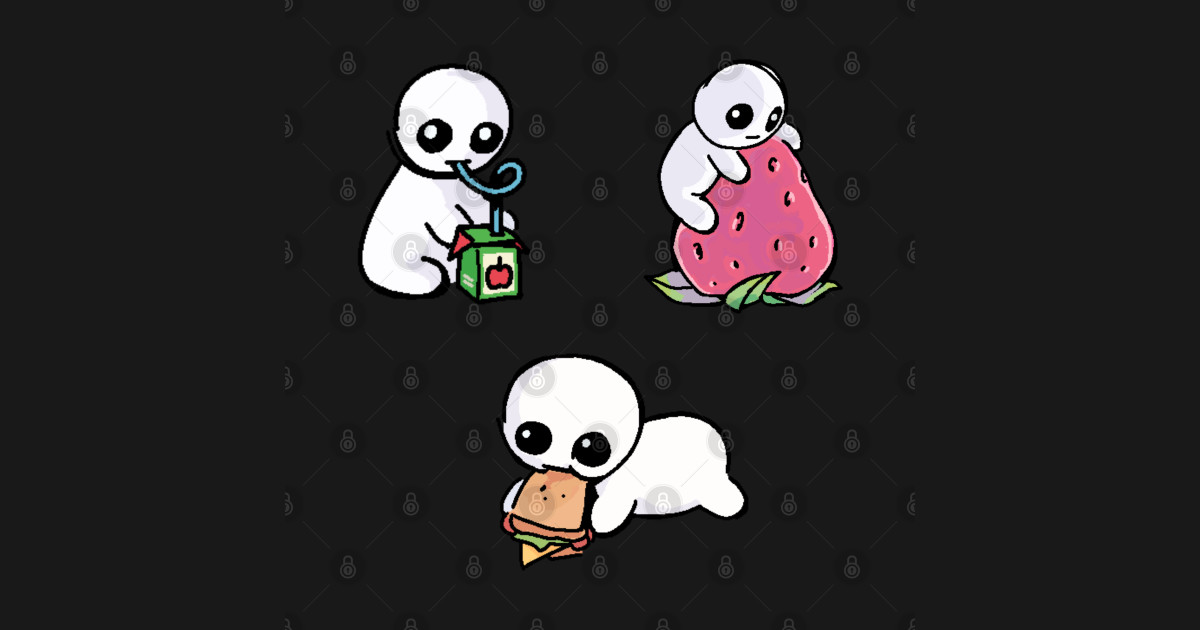 TBH Sticker pack (apple juice silly straw, strawberry and sandwich ...