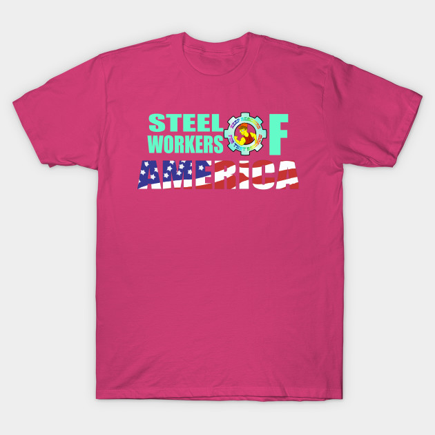 Steel Workers of America - Simpsons - T-Shirt | TeePublic