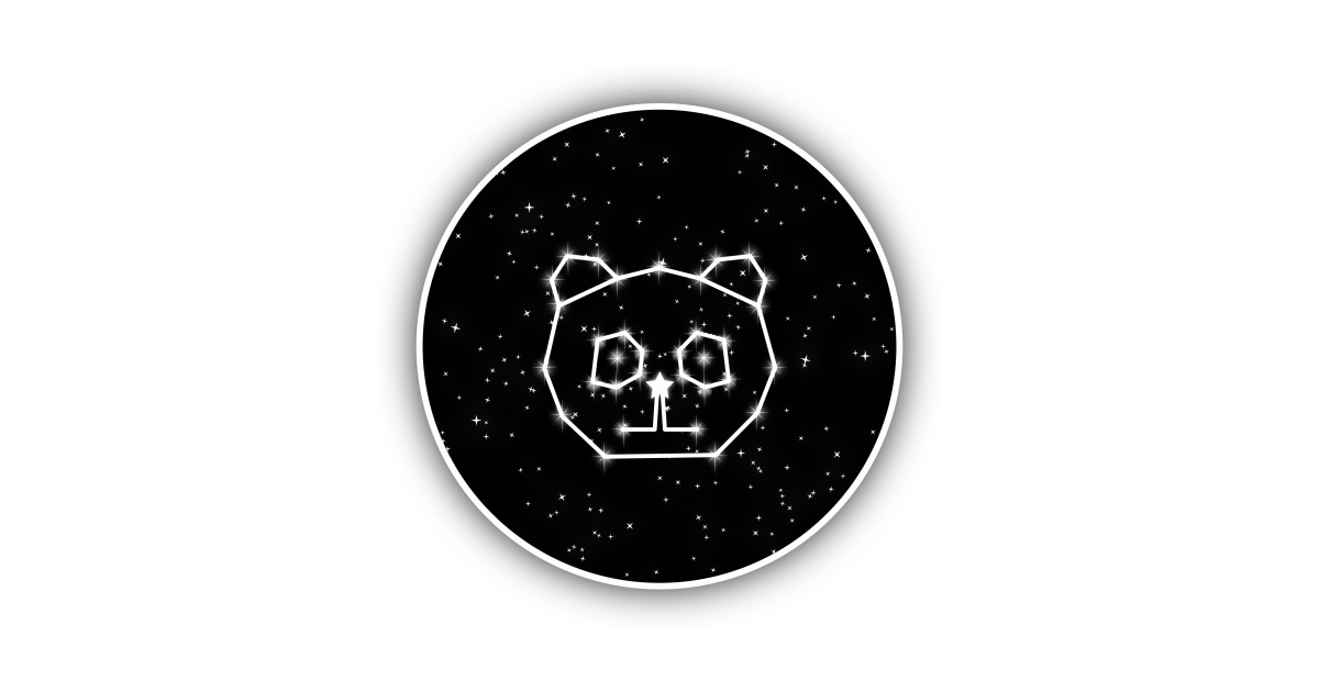 Panda Constellation - Constellation - Posters and Art Prints | TeePublic