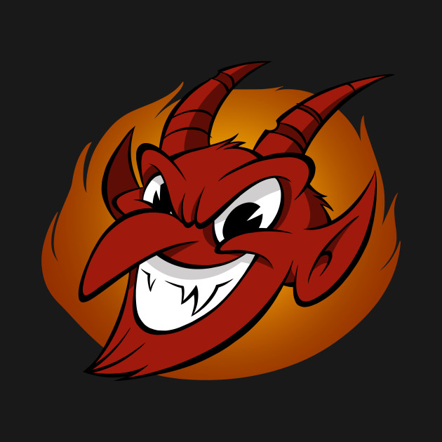 Red Devil - Devil - T-Shirt | TeePublic