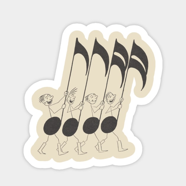 Stealing Musical notes - Musical Notes - Sticker | TeePublic
