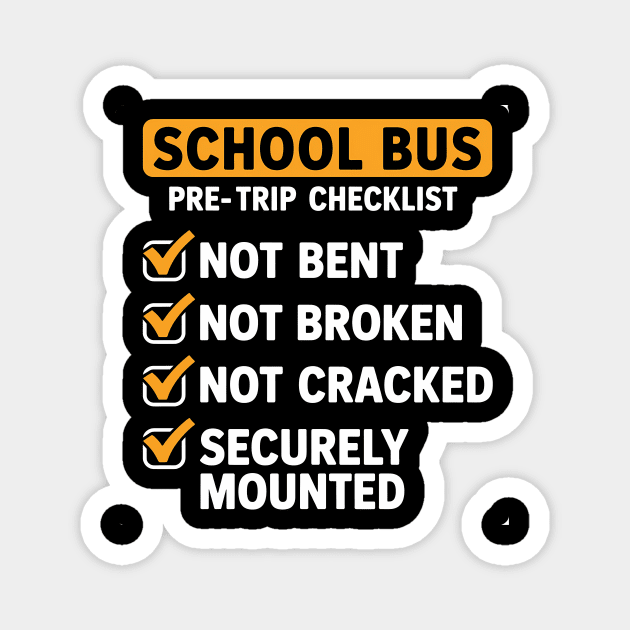School Bus Pre Trip Checklist For Safe Transportation - School Bus ...