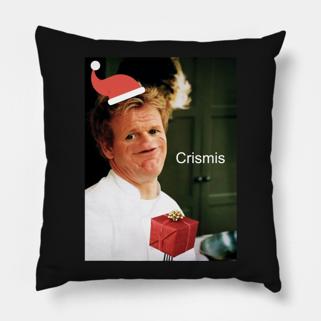 Gordon Ramsay Crismis Christmas Sosig - Gordon Ramsay - Pillow | TeePublic