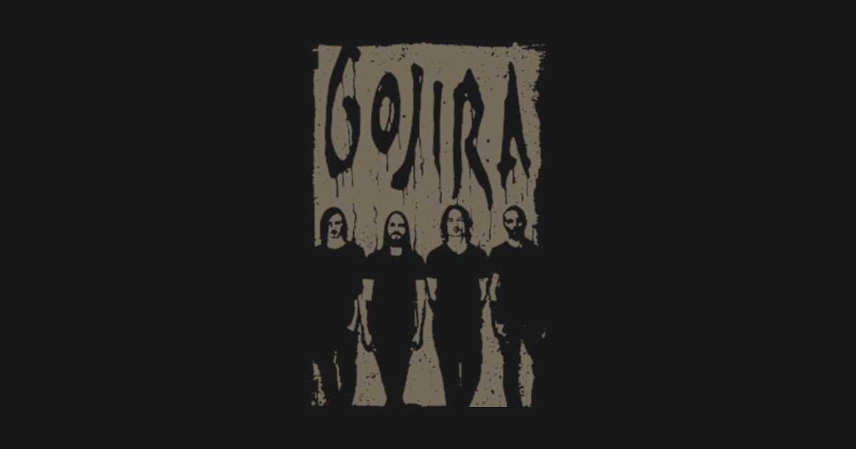 Band Of Rock Music - Gojira Retro Band - T-Shirt | TeePublic