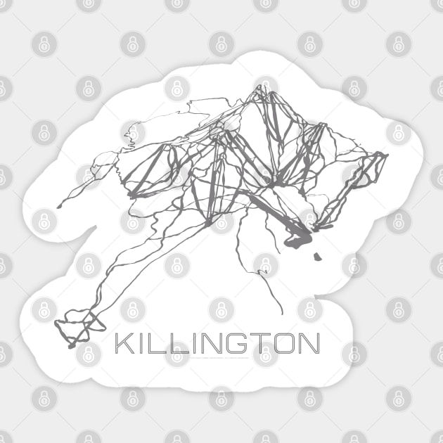 Killington Resort 3D - Killington Resort - Sticker | TeePublic
