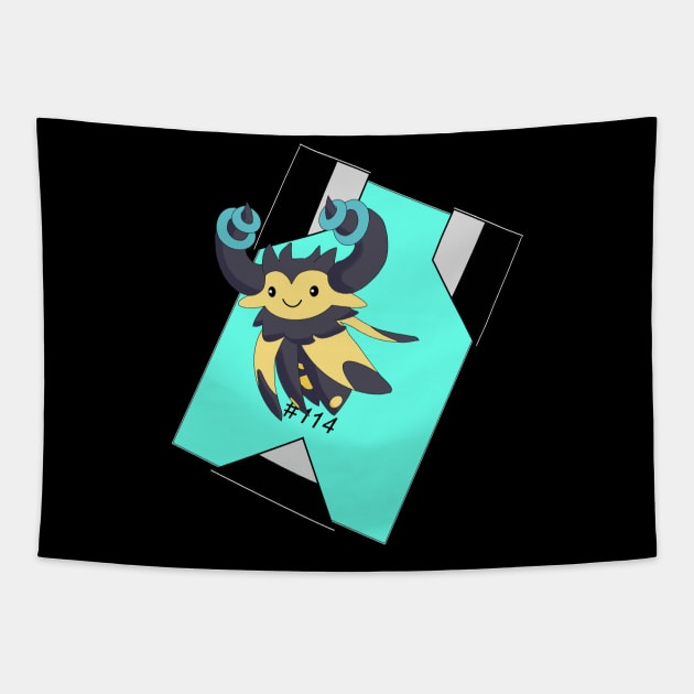 Temtem Temcard of Gazuma - Temtem - Tapestry | TeePublic