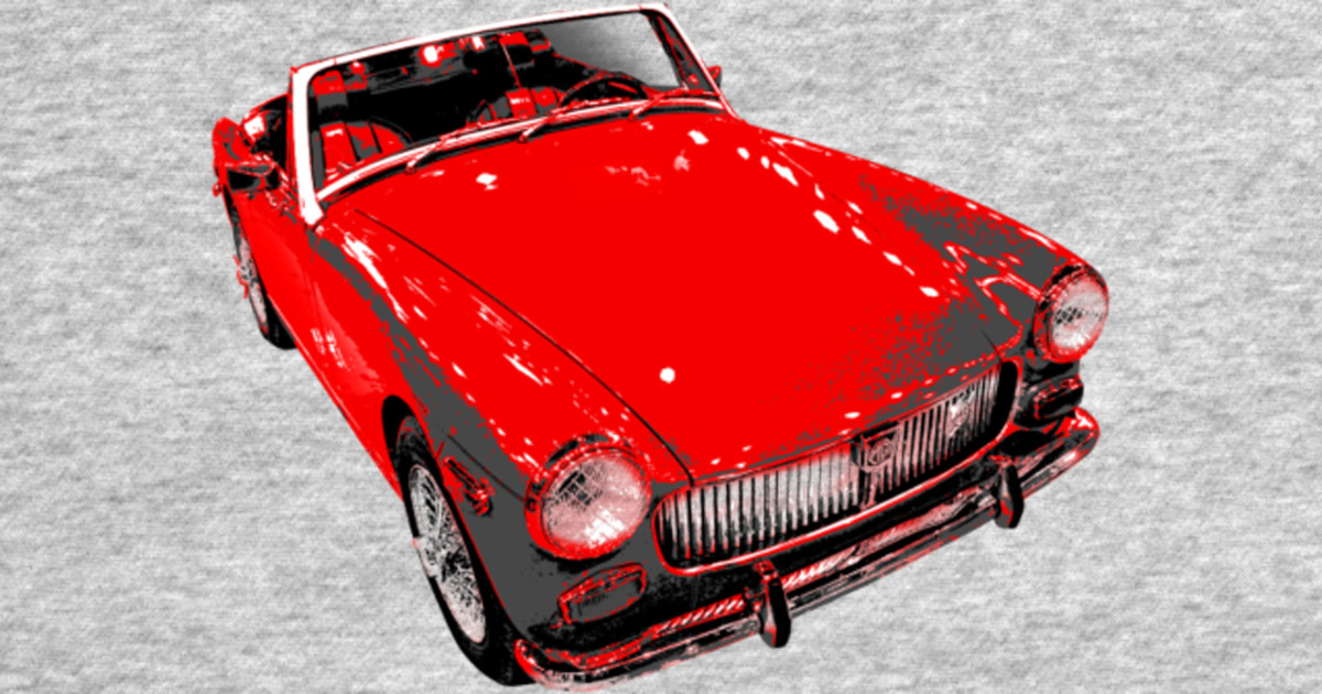 MG Midget - Funny Retro Vintage - Baseball T-Shirt | TeePublic