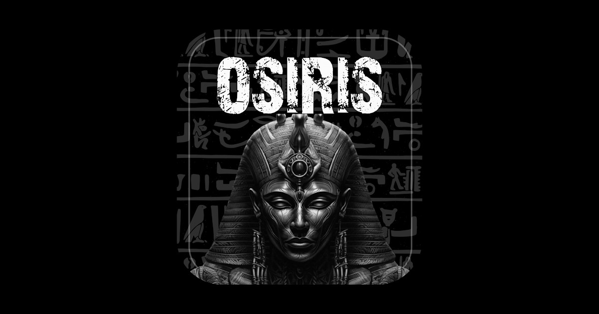 Egyptian god Osiris - Egyptian God - Sticker | TeePublic