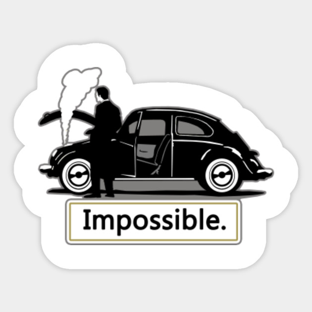 VW Beetle Funny Volkswagen Inspired design - Vw - Sticker | TeePublic
