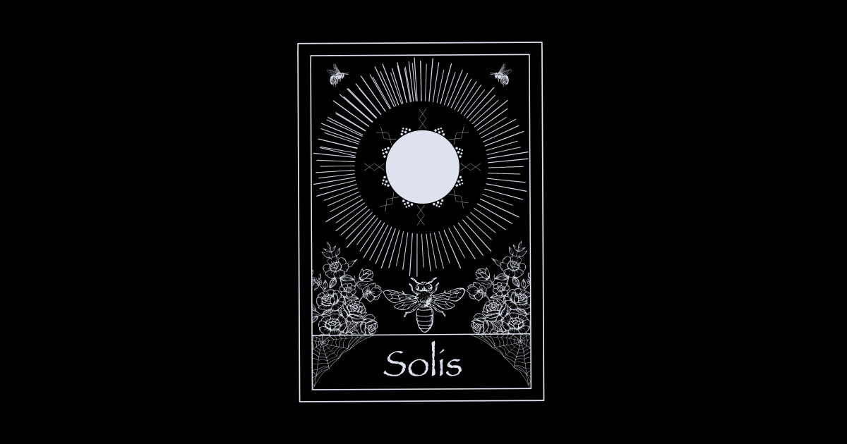 Solis Tarot Card - Tarot Card - Sticker | TeePublic