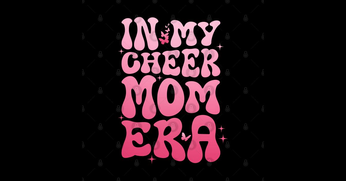 In My Cheer Mom Era Cheerleading Football Mom Women Life - In My Cheer ...